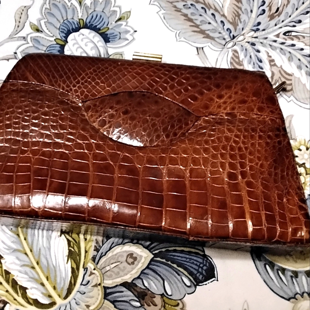 Real Alligator Purse - Gem